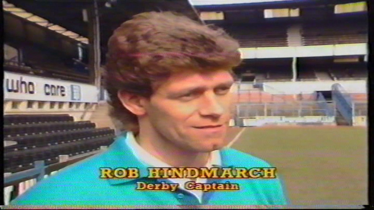 1986-87 Derby County Rob Hindmarch interview - March 1987 - YouTube