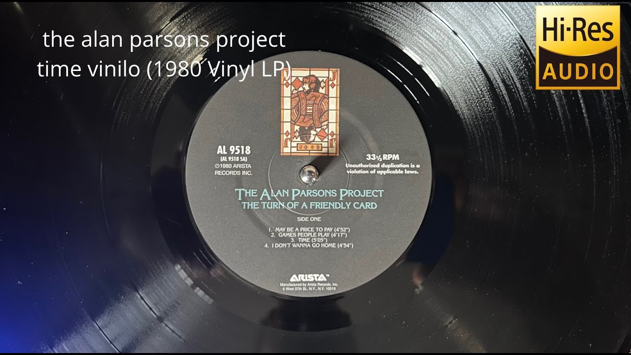 The Alan parsons Project - time (vinilo 1980 Vinyl LP) Technics SL ...