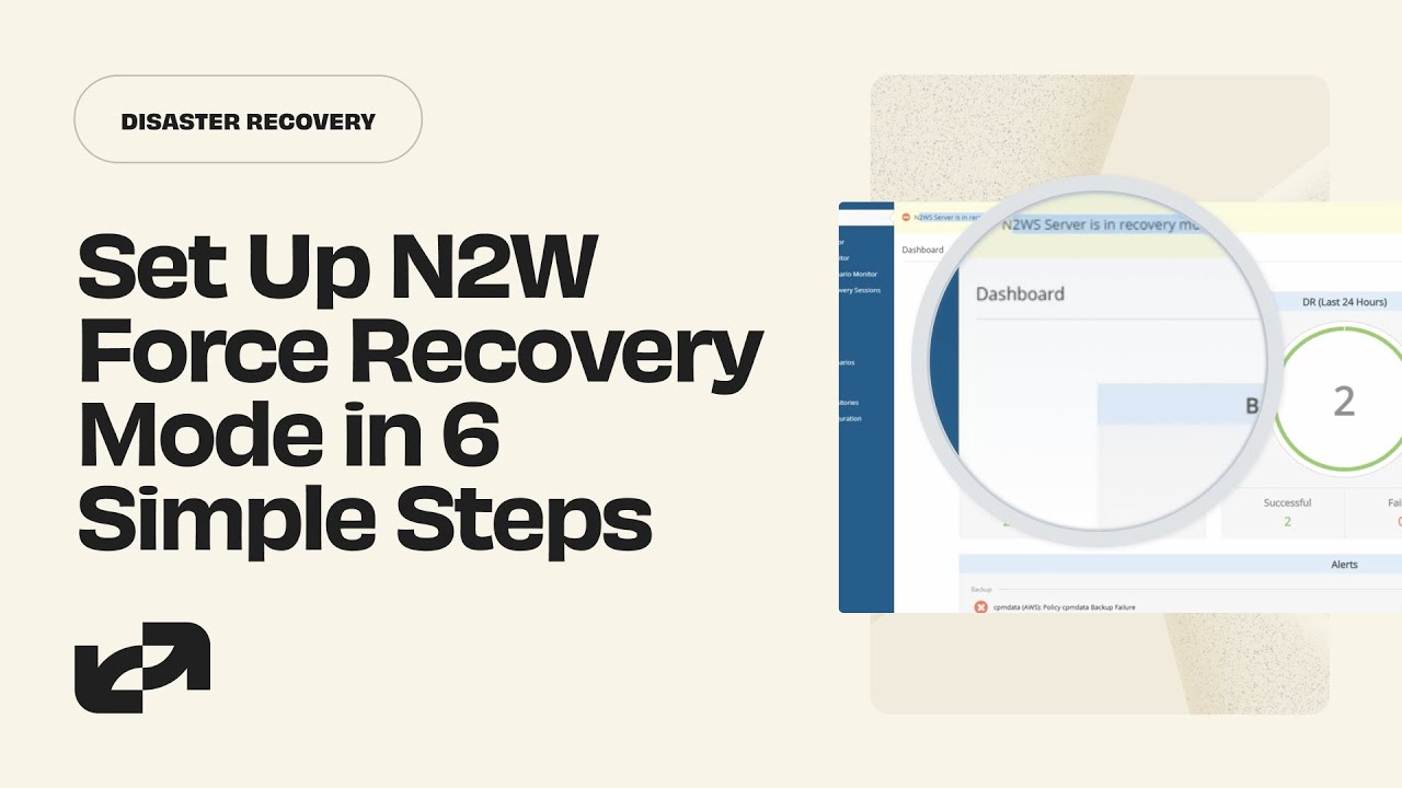 [Tutorial] Set Up N2W Force Recovery Mode in 6 Simple Steps - YouTube