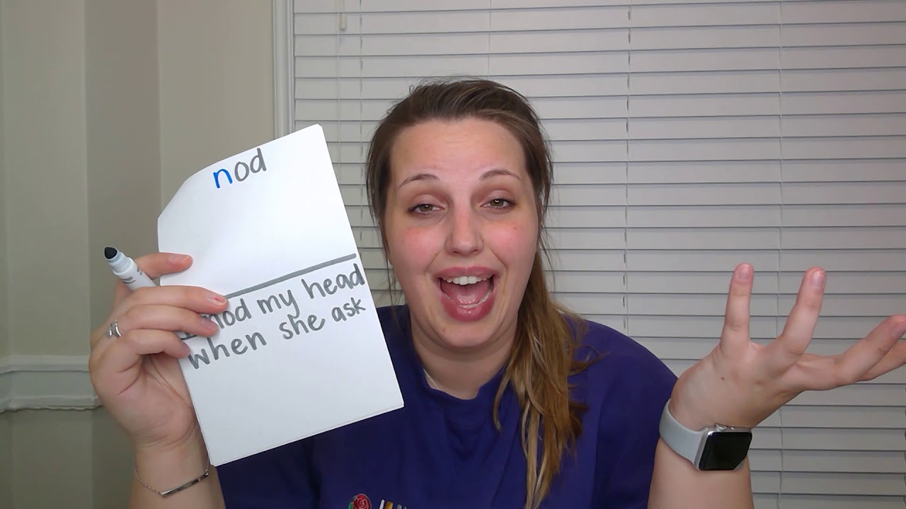 Ms Sorensen day 49 word work, od - YouTube