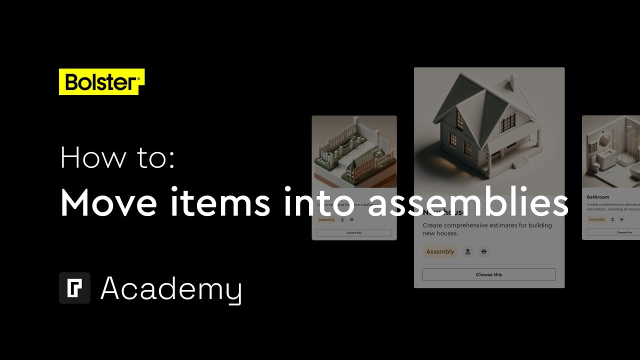 Moving Items in and out of assemblies - Line items & assemblies ...