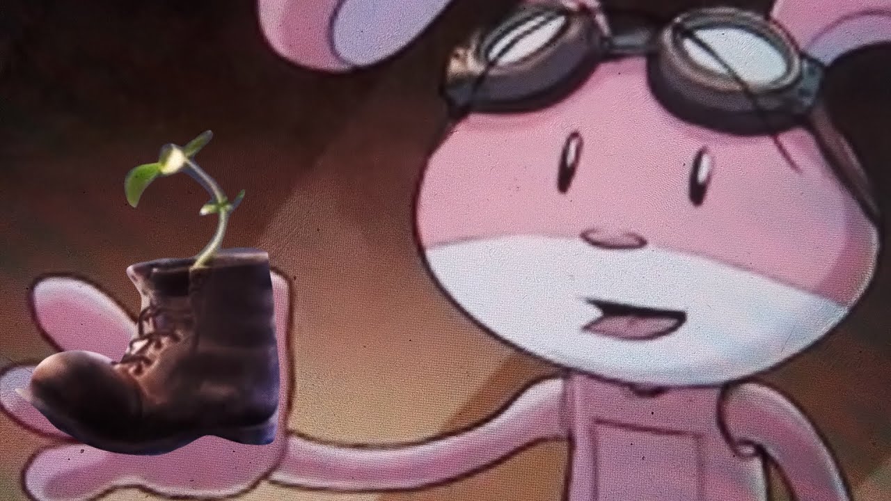 Miskit With A Plant In A Boot - YouTube