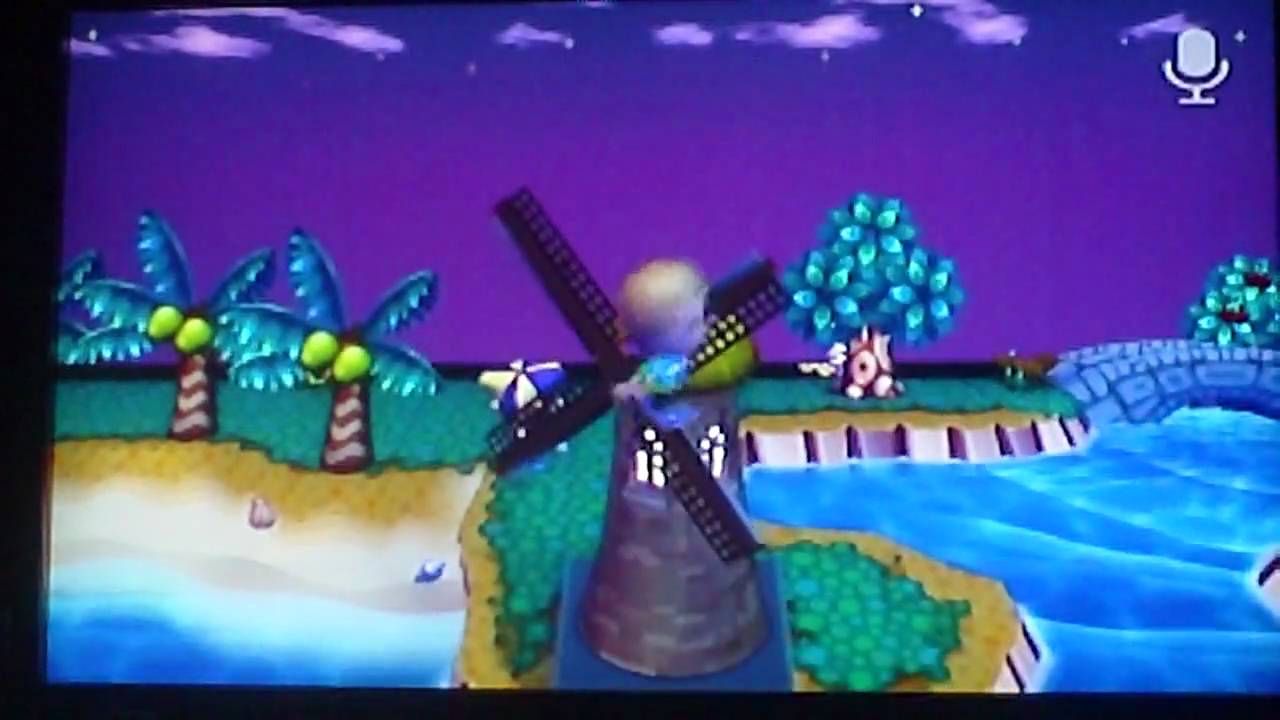Animal Crossing City Folk WiFi Glitch: Windmill/Lighthouse - YouTube