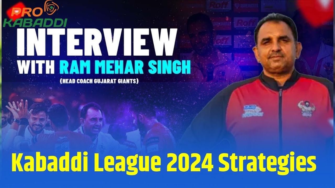 Exclusive Interview with Ram Mehar Singh: Head Coach of Gujarat Giants ...