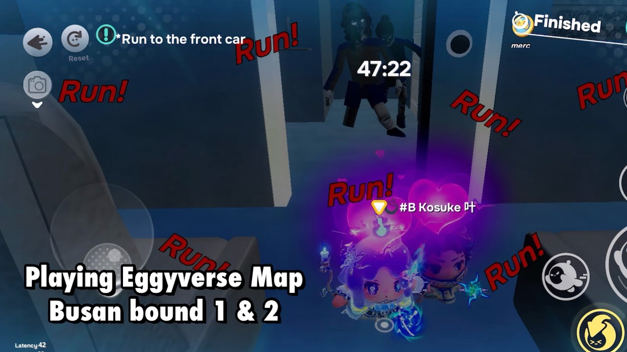 Playing Eggyverse Map Busan Bound 1 & 2 - Eggy Party - YouTube