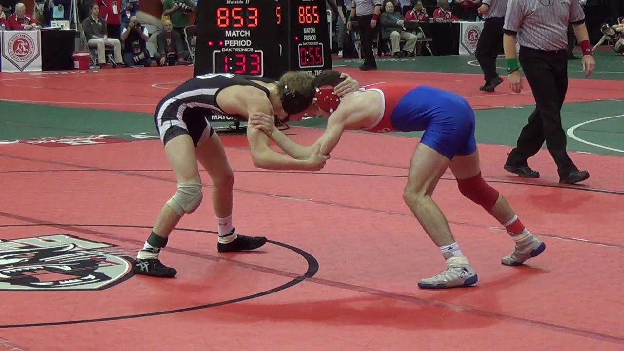 113 s, Tanner Jordan, St Paris Graham vs Tyler Masters, Millersburg W ...