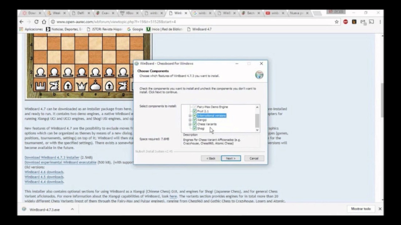 Tutorial Winboard 2: Descarga e instalación - YouTube