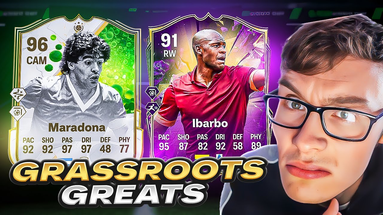GRASSROOTS GREATS PROMO LIVE- 6PM CONTENT 🥶 #fc25 #live #eafc - YouTube