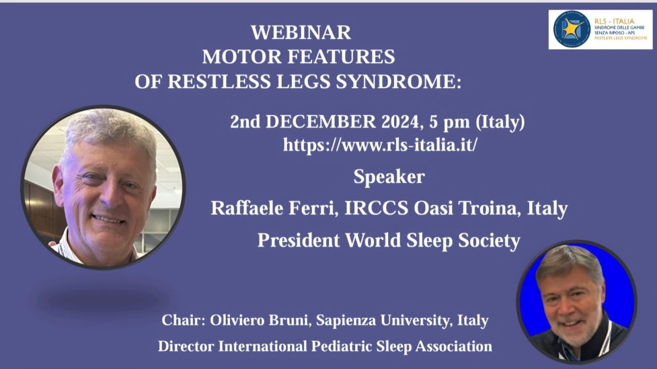 PLMS -Periodic Lessons of Movement Sleep Disorders- RLS Italia APS ...