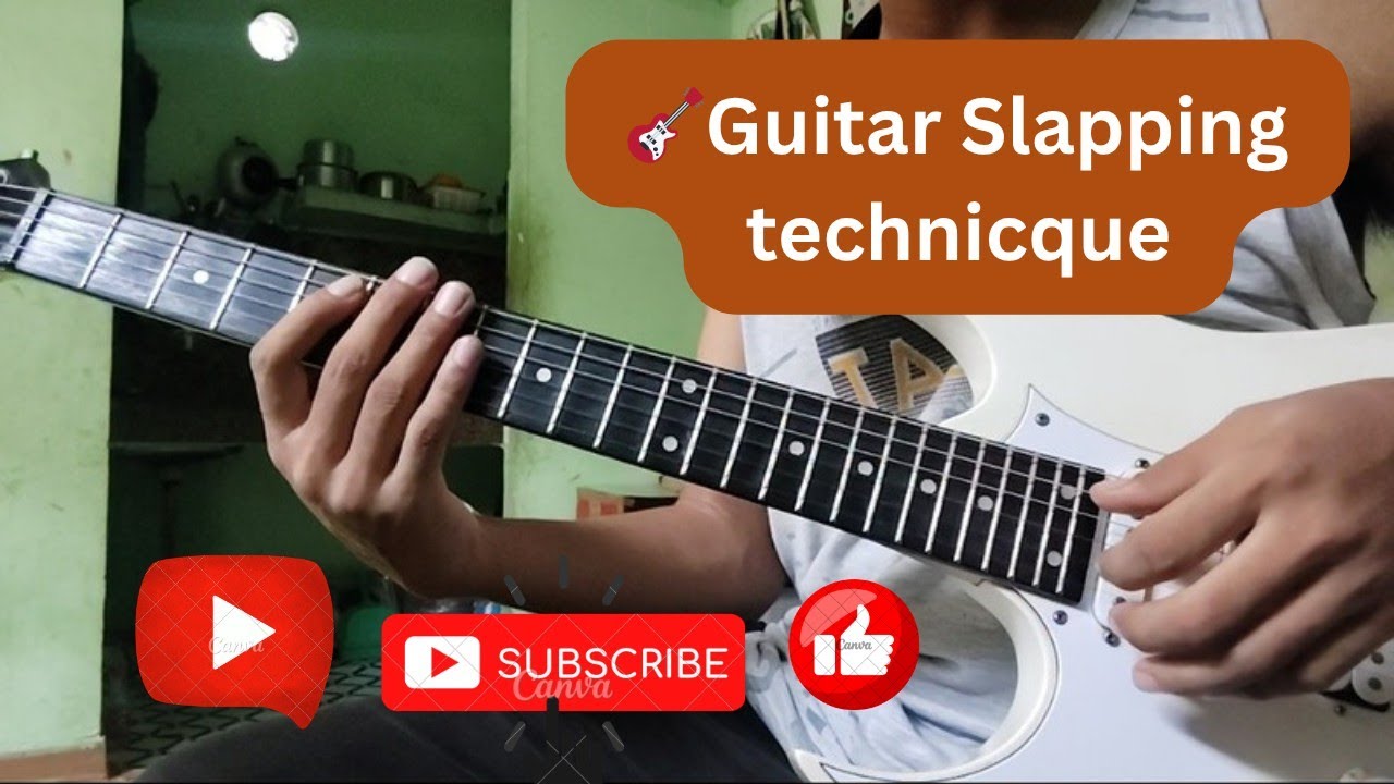 #Slapping technicque #guitar #music https://youtube.com/@handuthang ...