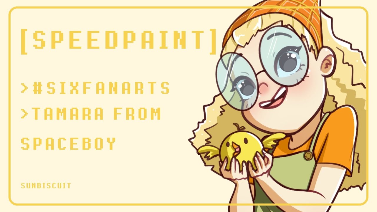 Tamara from "Spaceboy" on Webtoon 「 speedpaint 」 - YouTube