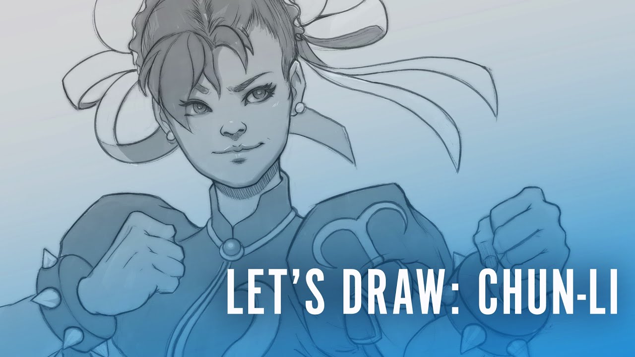 Kicking Back with this Chun Li Sketch | LET'S DRAW EP. 04 - YouTube