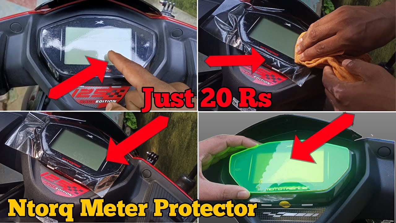 Tvs Ntorq Race Edition Bs6 Meter Protector|Tvs Ntorq Race Edition Bs6 ...