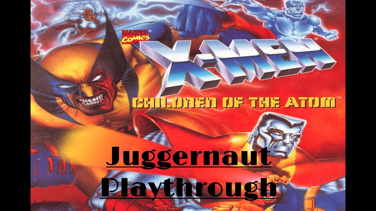 X-Men: Children of the Atom - Juggernaut Playthrough - YouTube