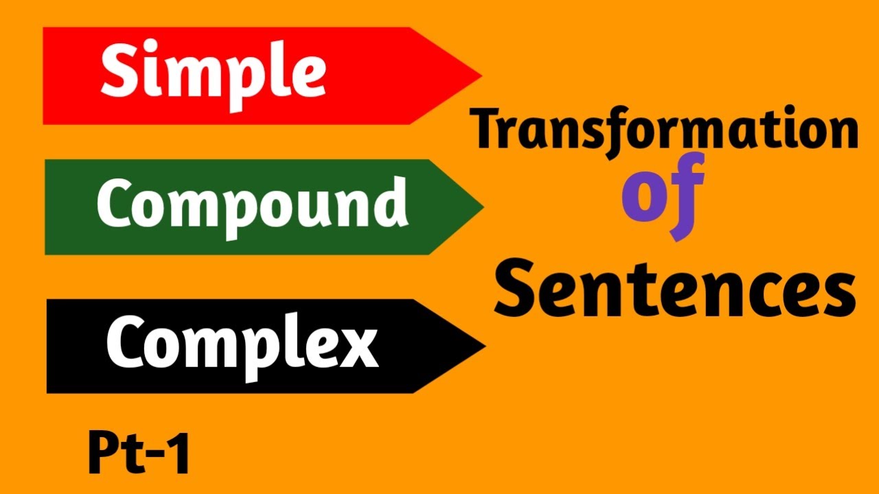 Transformation |Transformation of Sentences |Rules and Concept in ...