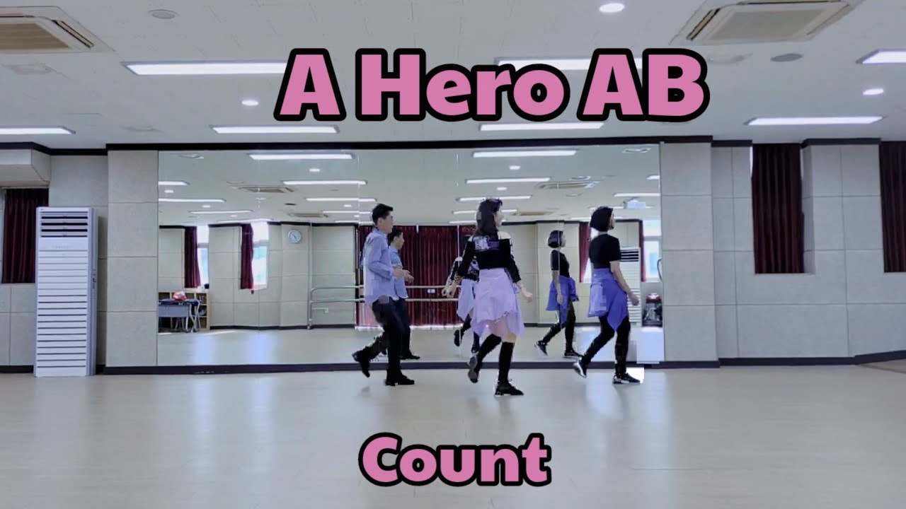 A Hero AB/Absolute Beginner Linedance/Count - YouTube