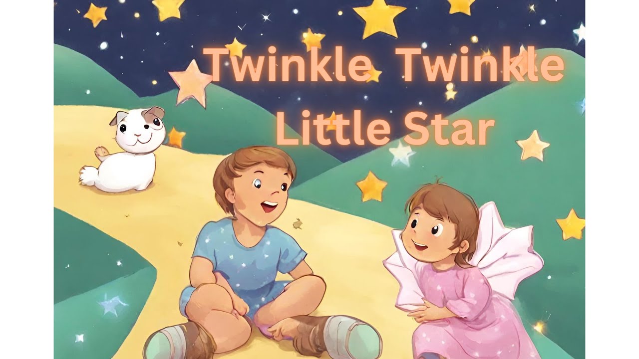 Twinkle Twinkle Little Star | Nursery Rhymes | Kids Vocabulary | - YouTube