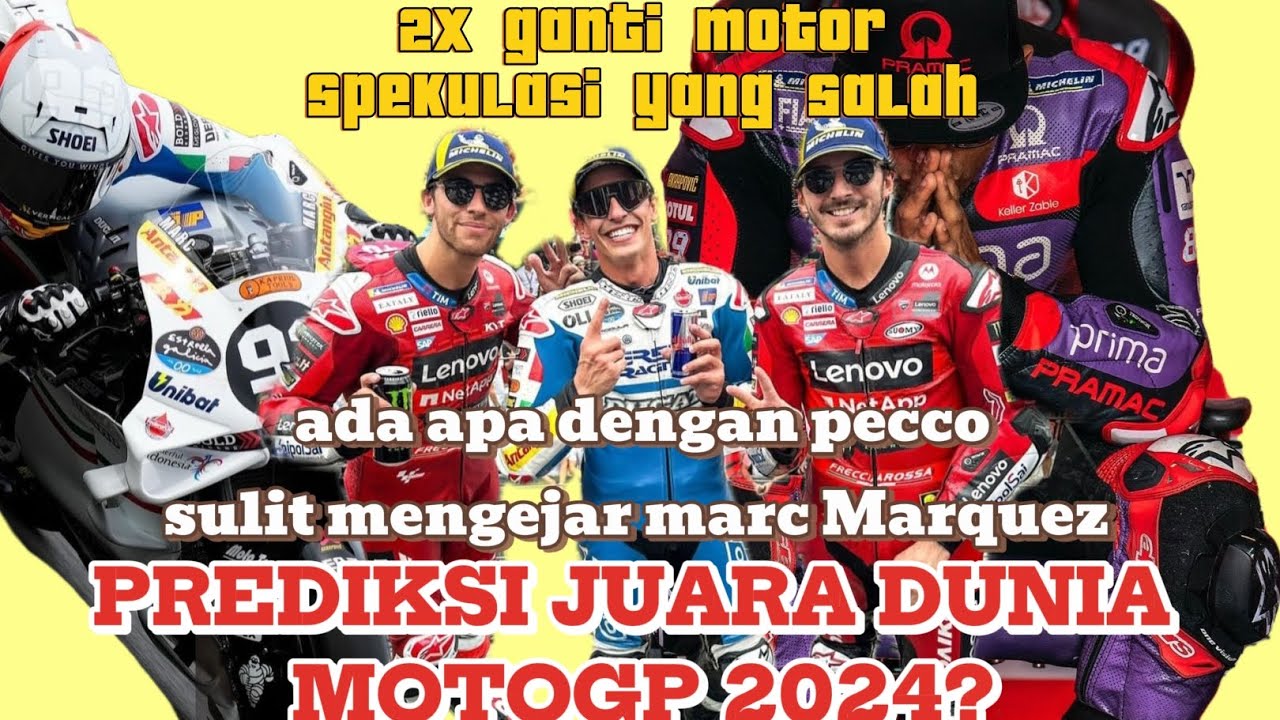MOTOR MARC MARQUEZ PALING KENCANG 💥 ADA APA DENGAN PECCO 💥 JORGE MARTIN ...