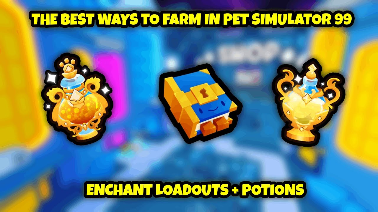 These are the BEST ways to farm in pet simulator 99 (ROBLOX) - YouTube