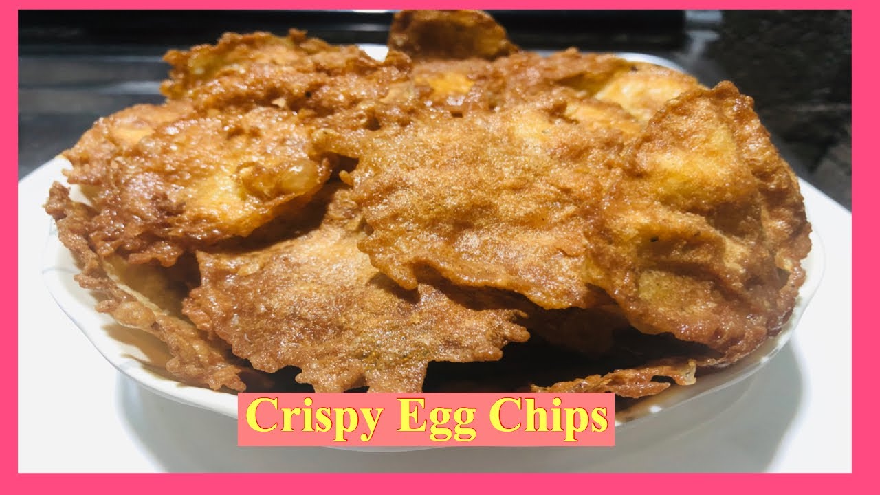 HOW TO MAKE CRISPY EGG CHIPS || Perlaaa - YouTube