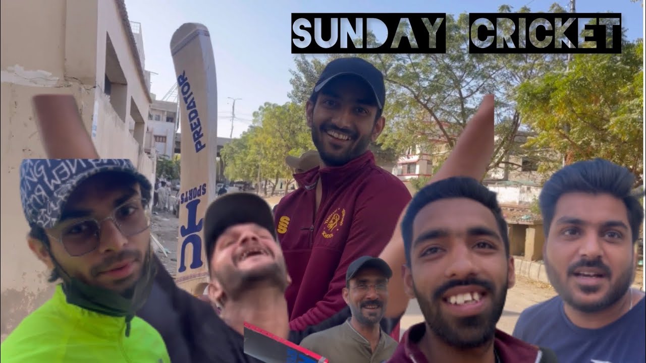 SUNDAY CRICKET ️😇||||| - YouTube