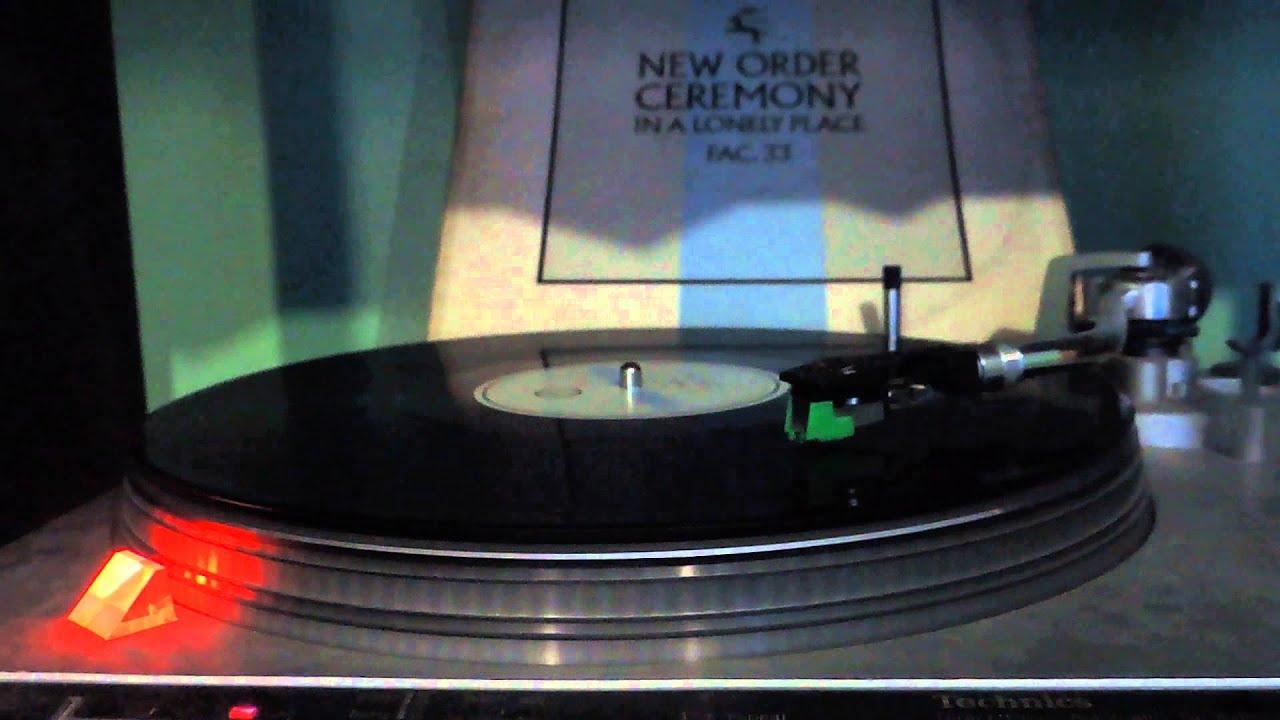 ceremony new order vinyl - YouTube