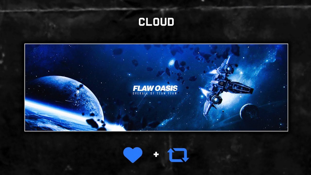 Flaw Oasis - Twitter Header Speedart | #StayFlawless - YouTube