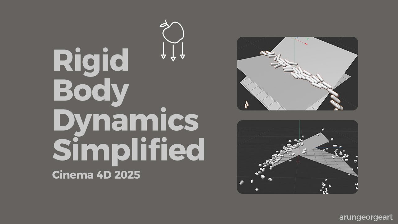 Master Rigid Body Dynamics in Cinema 4D | Easy Beginner Tutorial Step-by-Step - YouTube