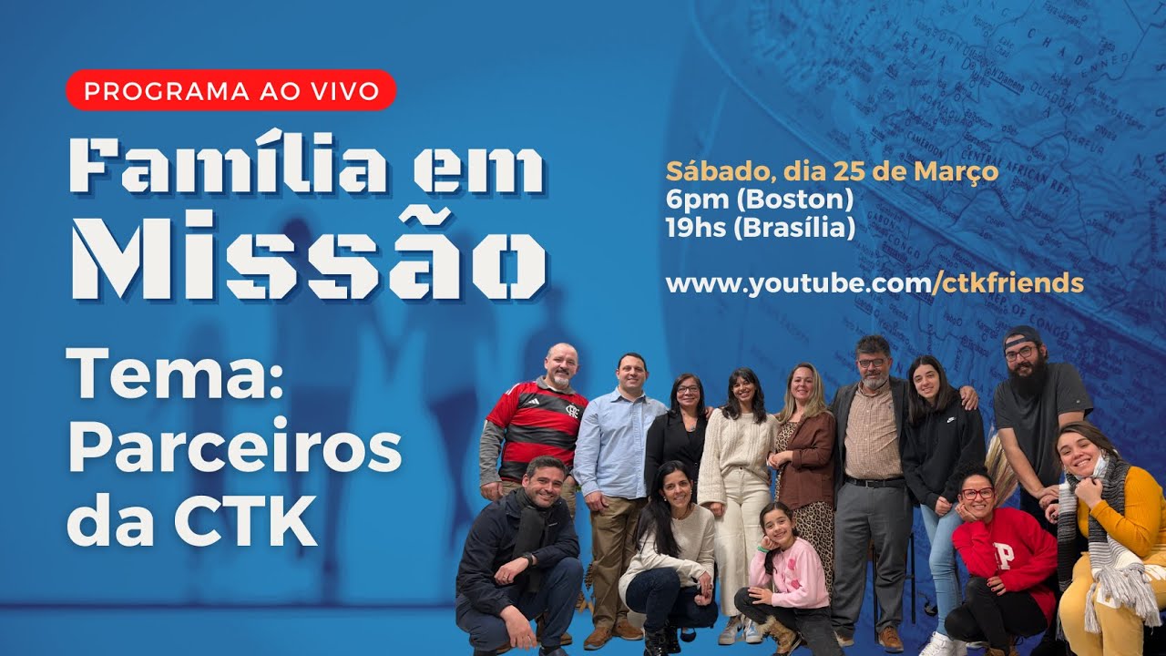 Os Parceiros da CTKU | Programa Familia em Missão - YouTube