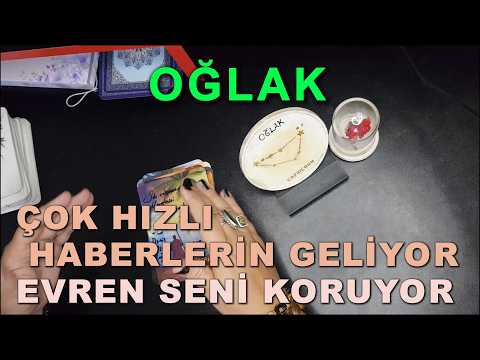 OĞLAK BURCU | Çok hızlı haberlerin geliyor. Evren seni koruyor - Haftalık Tarot