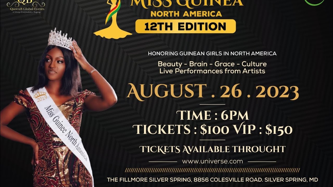 MISS GUINEE, 26 AOUT 2023 - YouTube