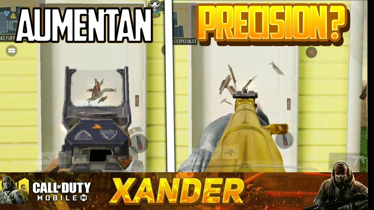 LAS MIRAS AUMENTAN "PRECISIÓN"??? | COD MOBILE - YouTube