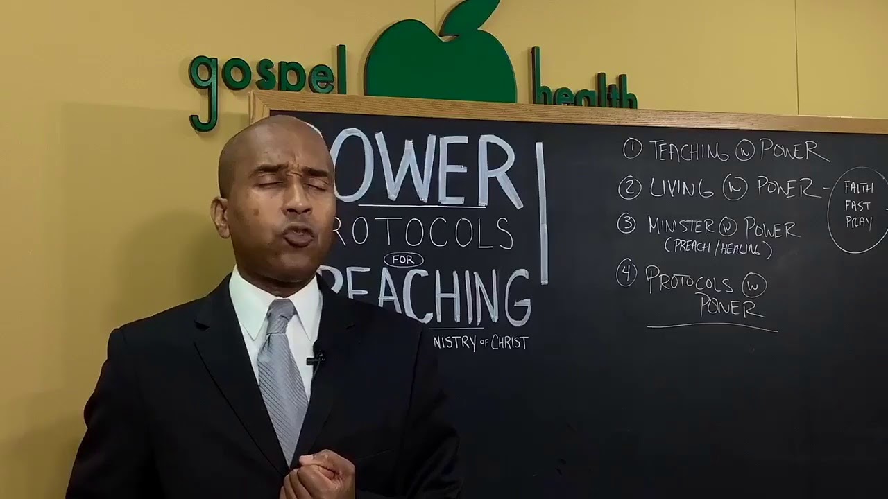 SABBATH WORSHIP LIVE w/ JR Cofer - POWER PROTOCOLS FOR PREACHING AS ...