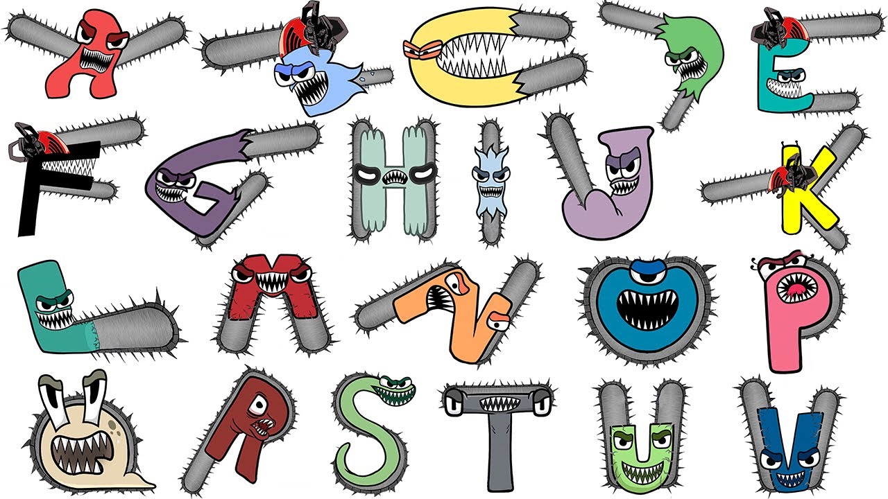 Alphabet Lore but is all a chainsaw man! (A-Z Full version) - YouTube