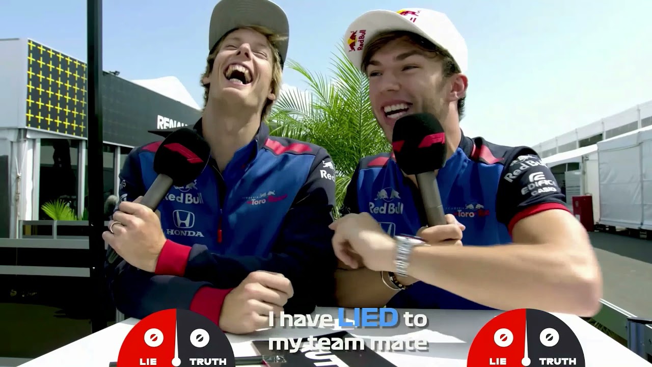 f1 drivers laughing for 5 minutes straight - YouTube
