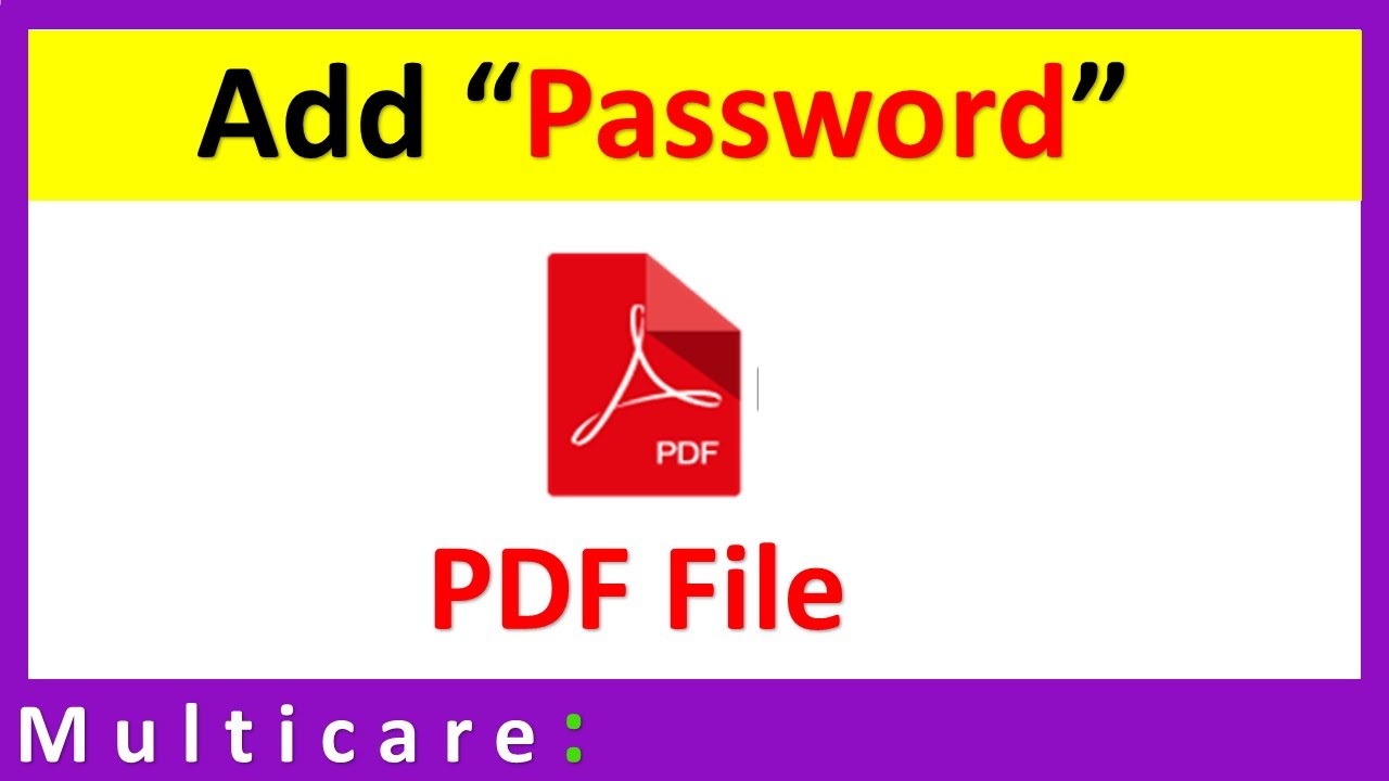 How To Create Password Protected PDF File From Ms Word YouTube How To Create Password Protected PDF File From Ms Word YouTube