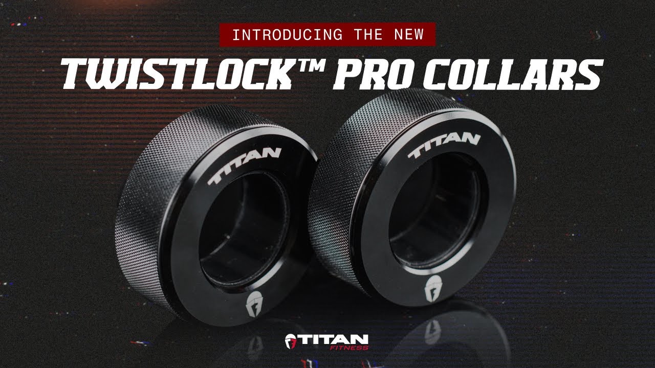 Twistlock Pro Collars by Titan Fitness - YouTube