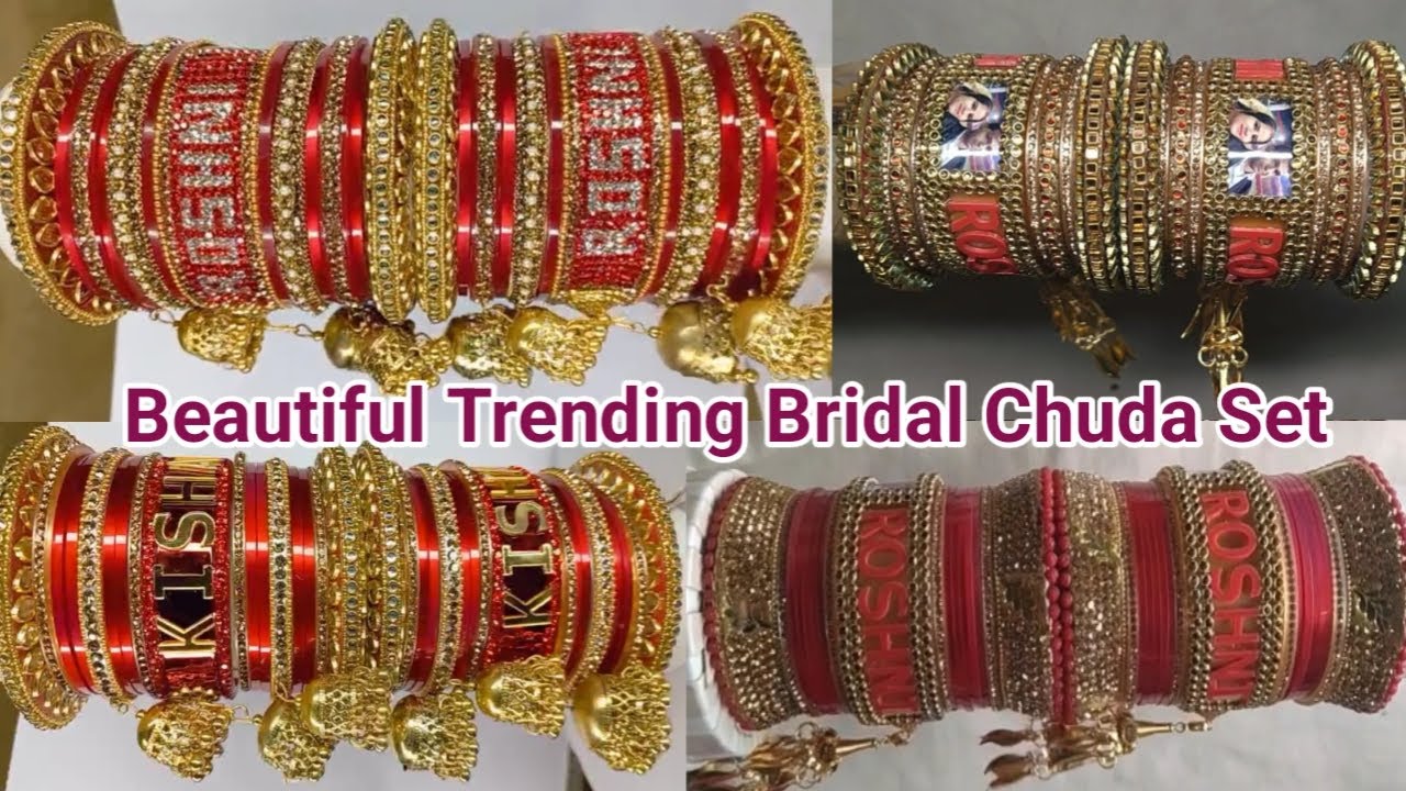Beautiful Trending Bridal Chuda Design || New Bridal Chuda Set ...