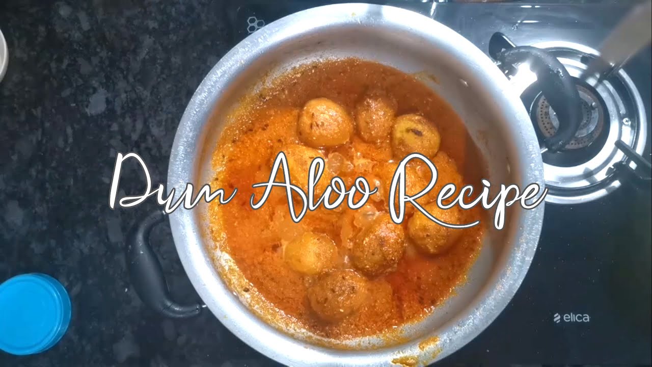 Dum Aloo | दम आलू | Alur Dom | Recipe by Crackling Jeera - YouTube