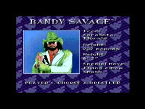 WWF Royal Rumble Sega Genesis - "Macho Man" Randy Savage Theme Music ...