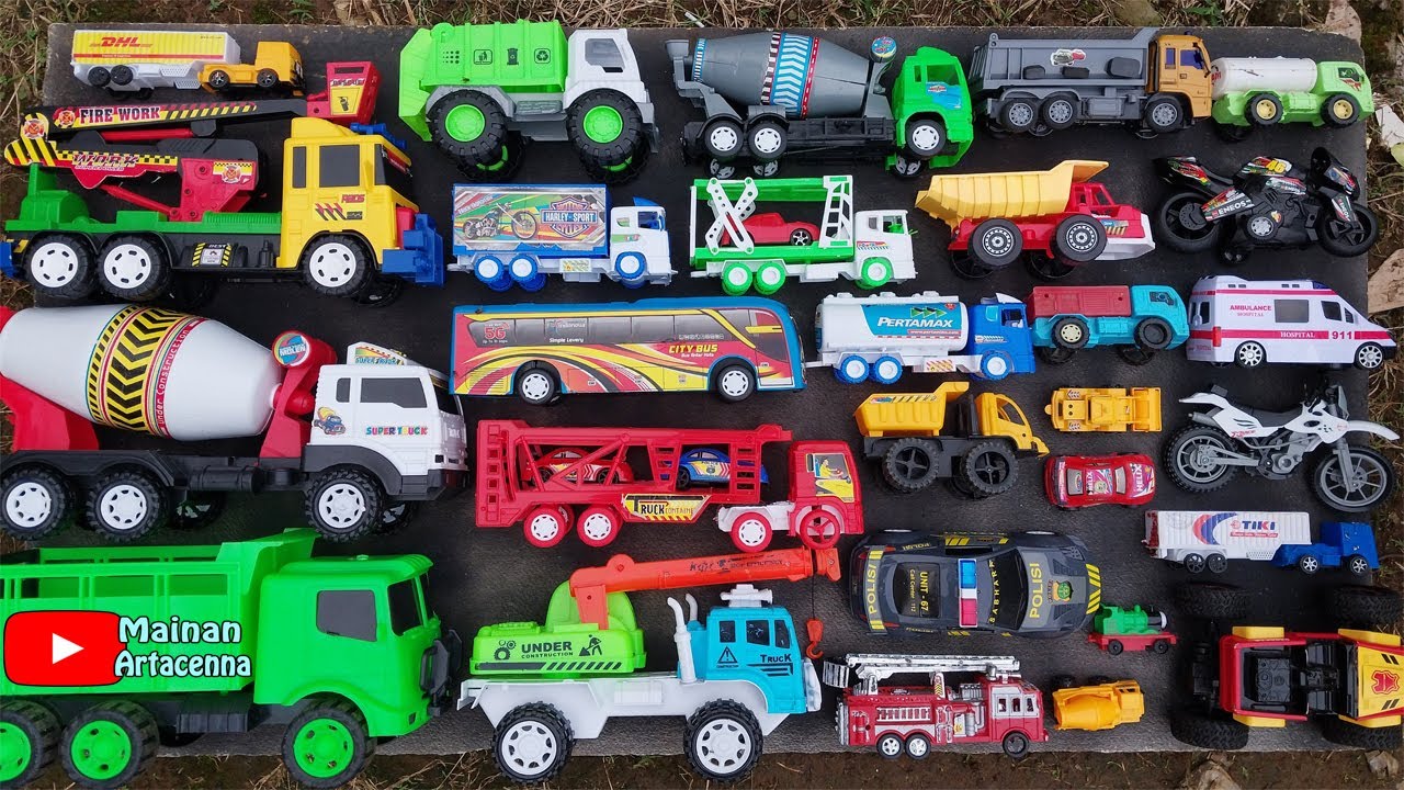 mainan mobil mobilan mobil offroad, truk molen, motor cross, mobil ...