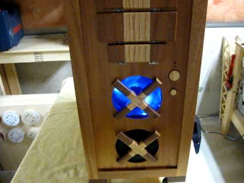 Wooden Computer Case Tour 1 - YouTube