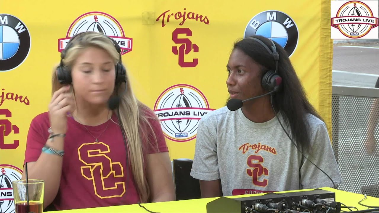 Trojans Live - Caroline Stanley & Dominique Randle - YouTube