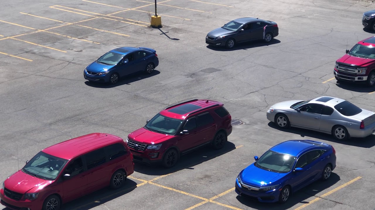 Kahnawake Front Line Workers Parade May 2020 - YouTube