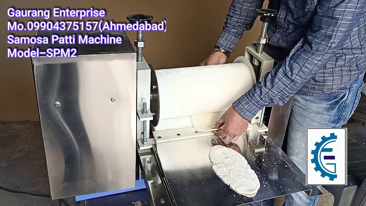 Samosa Patti Machine | Raw Samosa Patti Making Machine | SPM2 - YouTube