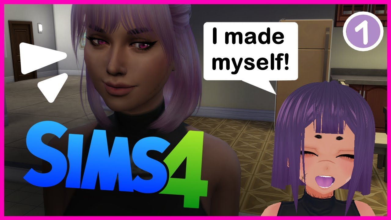 Creating Myself in Sims4 ||【VTuber】Arisu Nakamura - YouTube