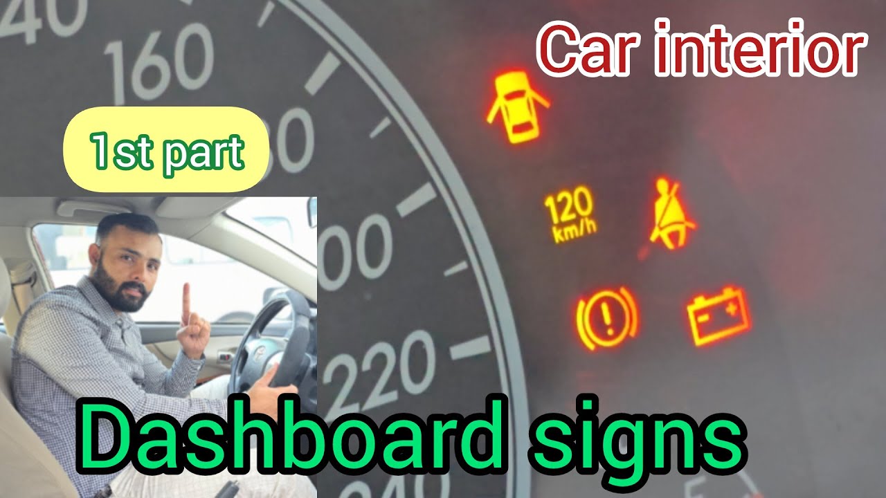 Car dashboard signs|dashboard k signs ka matlab|Dubai driving license ...