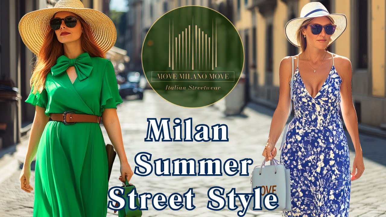 🌸Summer 2025 Italian Street Style 🇮🇹: Milan July Fashion Trends - YouTube