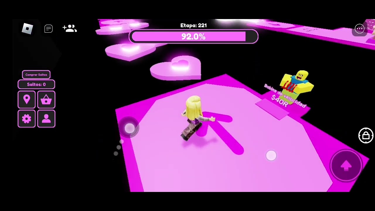 última parte jugando Pink Obby - YouTube