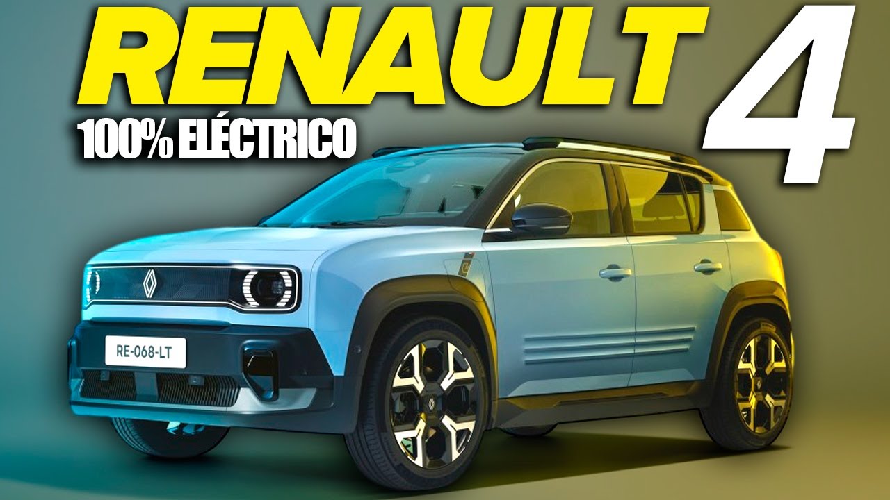 El RENAULT 4 está de vuelta y ahora es un auto 100% eléctrico ¿VALE LA ...